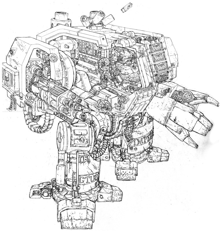 LEGIONES ASTARTES: CASTAFERRUM DREADNOUGHT TACTICA – Legio Traitoris